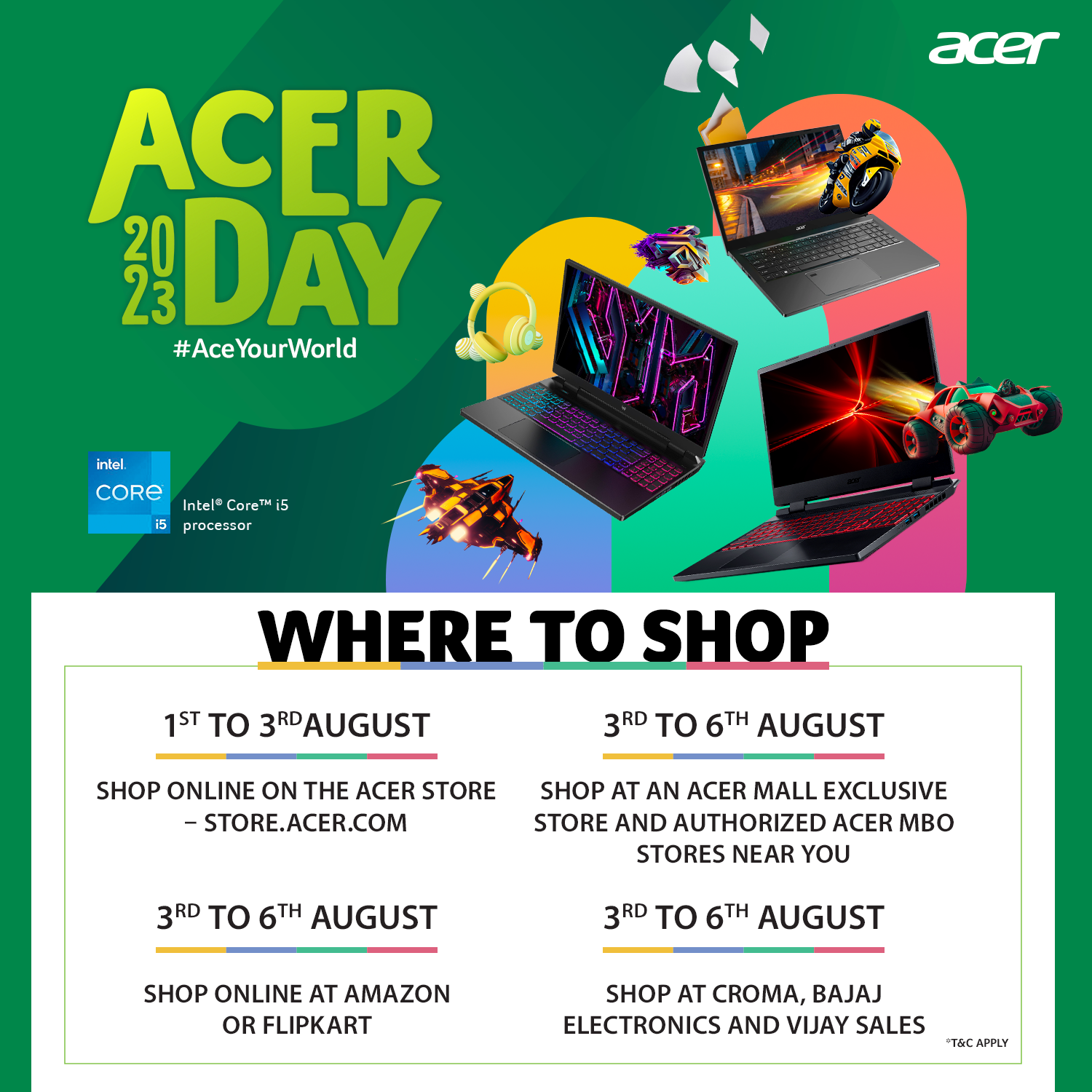 Get Ready for Acer Day 2023: Acer’s Biggest Sale this Year! – IT Voice